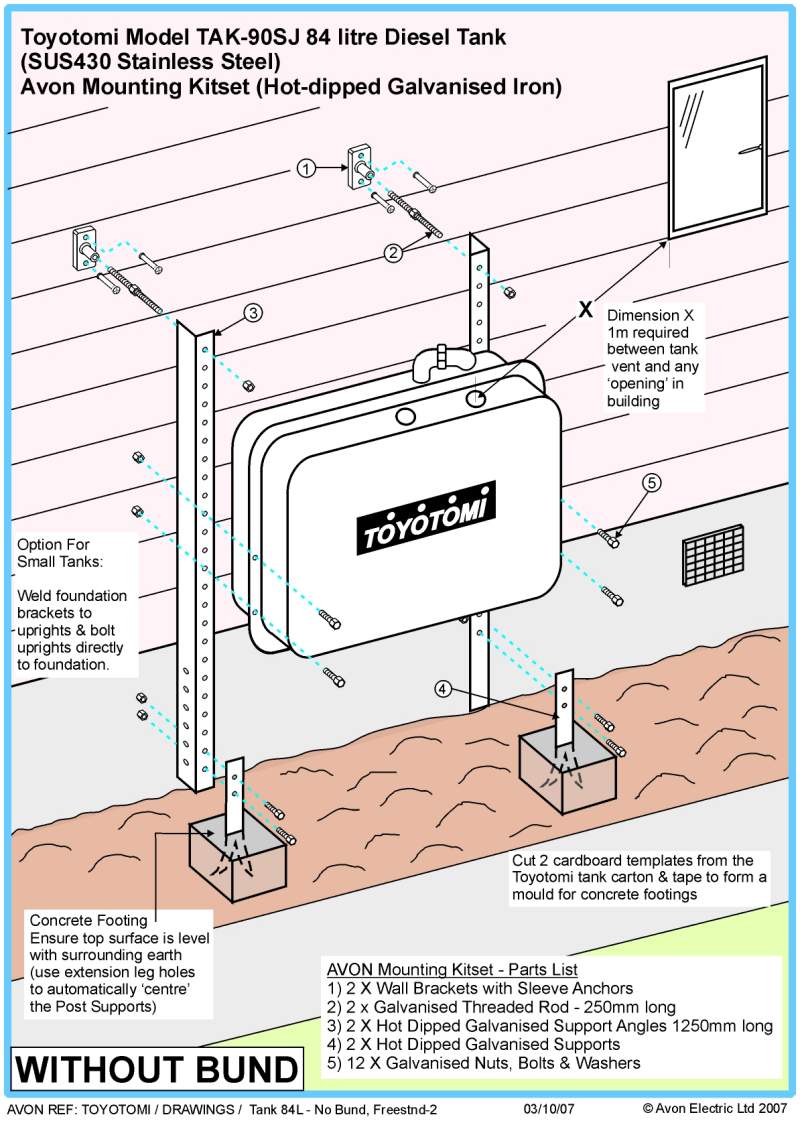 Tanks - Large & Small : Avon Heating & Energy Ltd